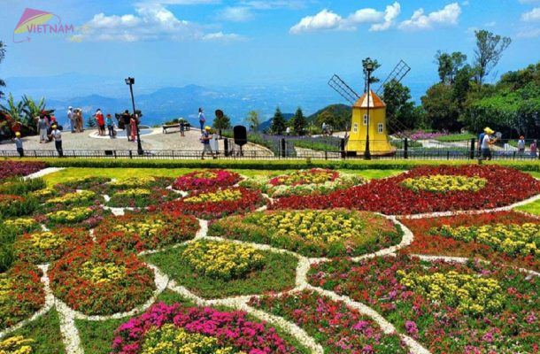 Le Jardin D'Amour - Ba Na Hills Flower Garden - Vietnamvacation